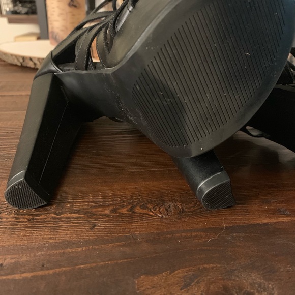 Charlotte Russe | Shoes | Charolette Russe Platform Cage Heel | Poshmark